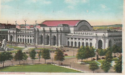 Union Station in Washington DC 1935 Vintage Postcard Free Shipping! | eBay