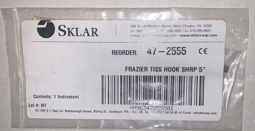 Sklar Frazier Tiss Hook Sharp 5” 47-2555 | eBay