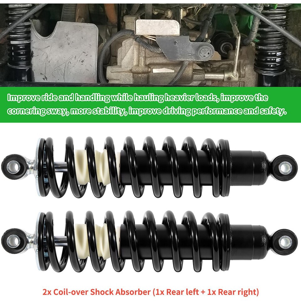 Rear Coil-Over Strut Shock Absorber Spring For John Deere Gator XUV620i ...
