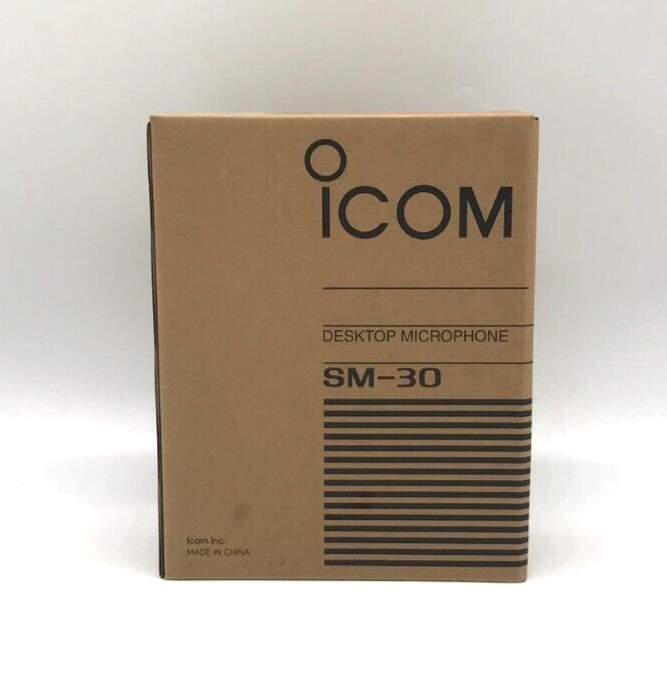 Icom+SM-30+Table+Microphone+-+Black for sale online | eBay