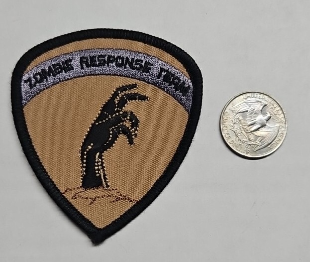 Zombie Response Team Patch Shield Shape 4x3.25 Inches Apocalypse ...