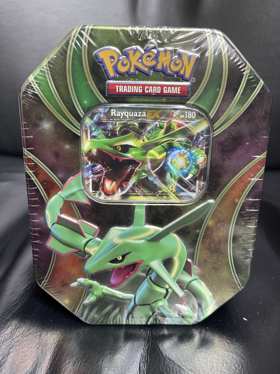 Pokemon Rayquaza Ex Tin SWSH Evolving Skies Rayquaza VMAX 111/203