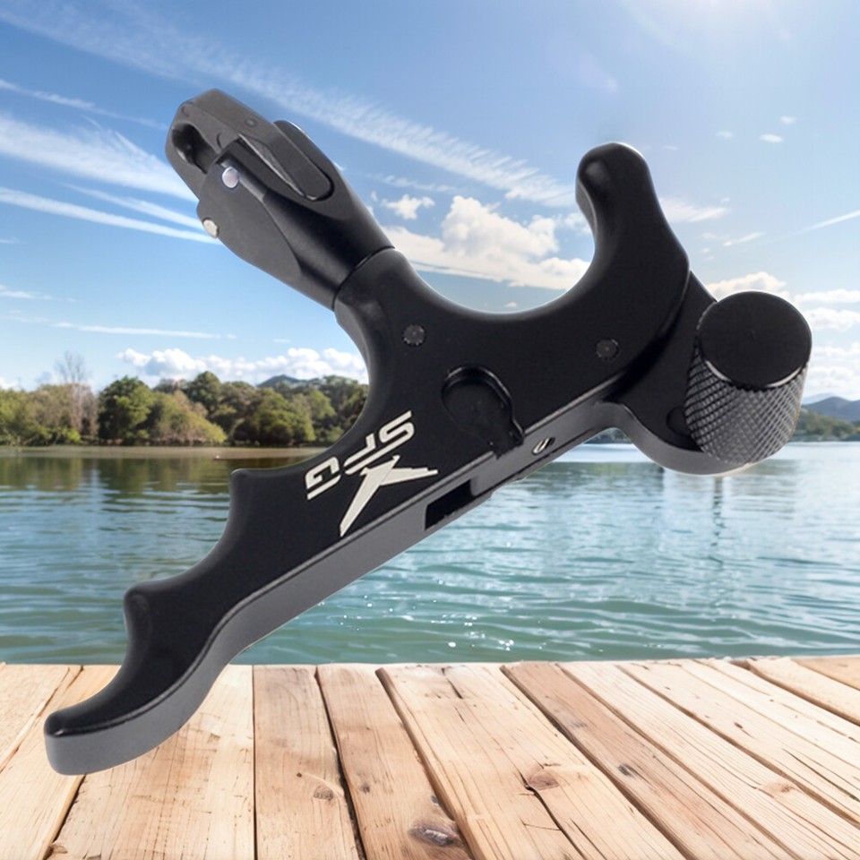 4 Finger Compound Bow Aid Releaser Reusable Archery Bow Release for ...