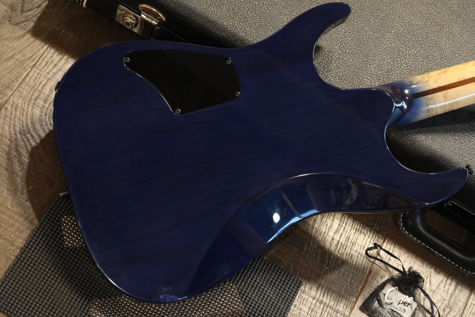 2003 Fender Custom Shop Showmaster Neck Thru Electric Guitar Birdseye ...