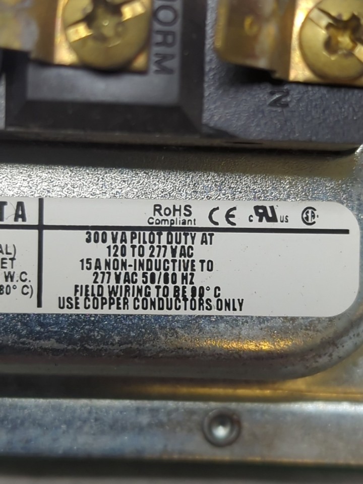 CLEVELAND CONTROLS,DDP-109-210,AIR FLOW SWITCH NOS | eBay