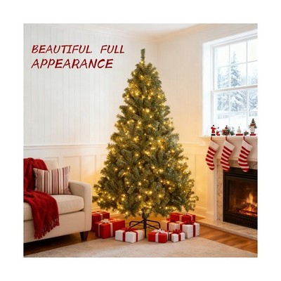 LED Christmas Tree 180 LED Pre-Lit Tree With Stable Metal Stand | eBay UK