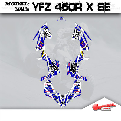Graphic Decals Kit Sticker Fits Yamaha YFZ 450R X SE YFZ450R 2014-2018 ...