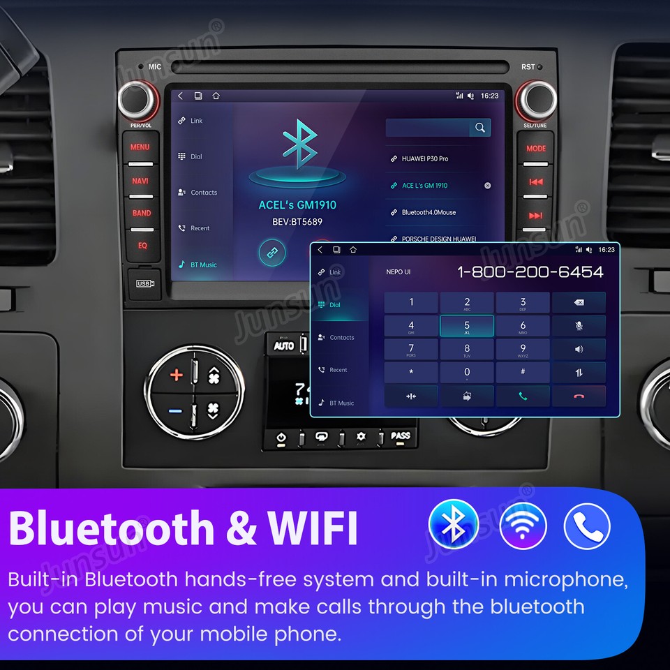 Car Stereo Radio for Chevrolet Chevy Silverado Tahoe GMC Sierra Yukon ...