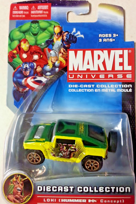 Maisto Marvel Universe Thor Loki Hummer H Concept 2010 | eBay