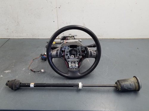 2010 Chevy Corvette C6 ZR1 Leather Steering Wheel / Column #0096 H6 | eBay
