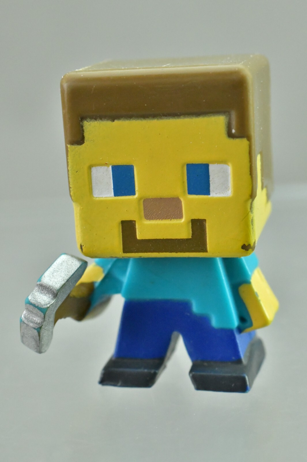 Minecraft Steve Pickaxe Mini Mojang 1" | eBay