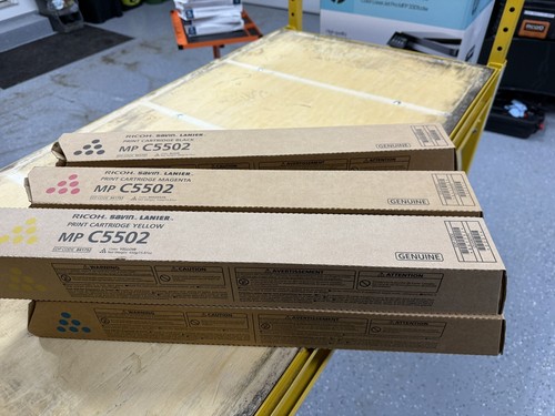 Ricoh MP C5502 Cyan Toner Cartridge (841754) | eBay