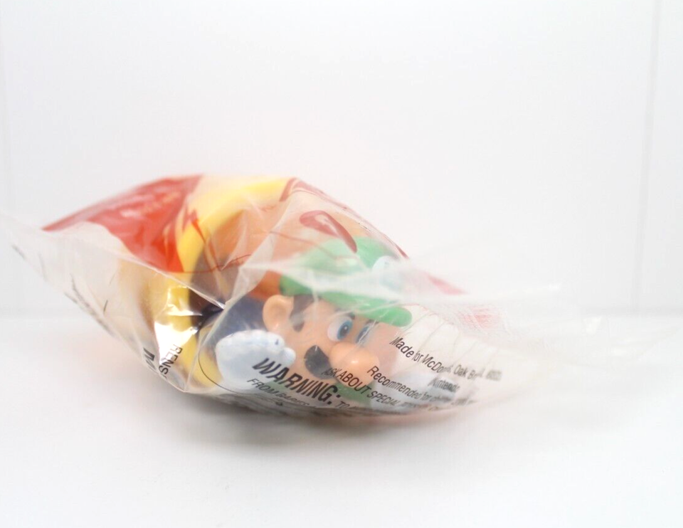NEW McDonald's McPlay Happy Meal Toy - Super Mario #3: Luigi Launcher ...