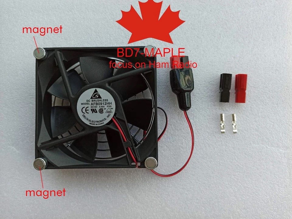 Cooling Fan Heatsink Bracket Holder Stand for Yaesu FT-891 HF radio ...