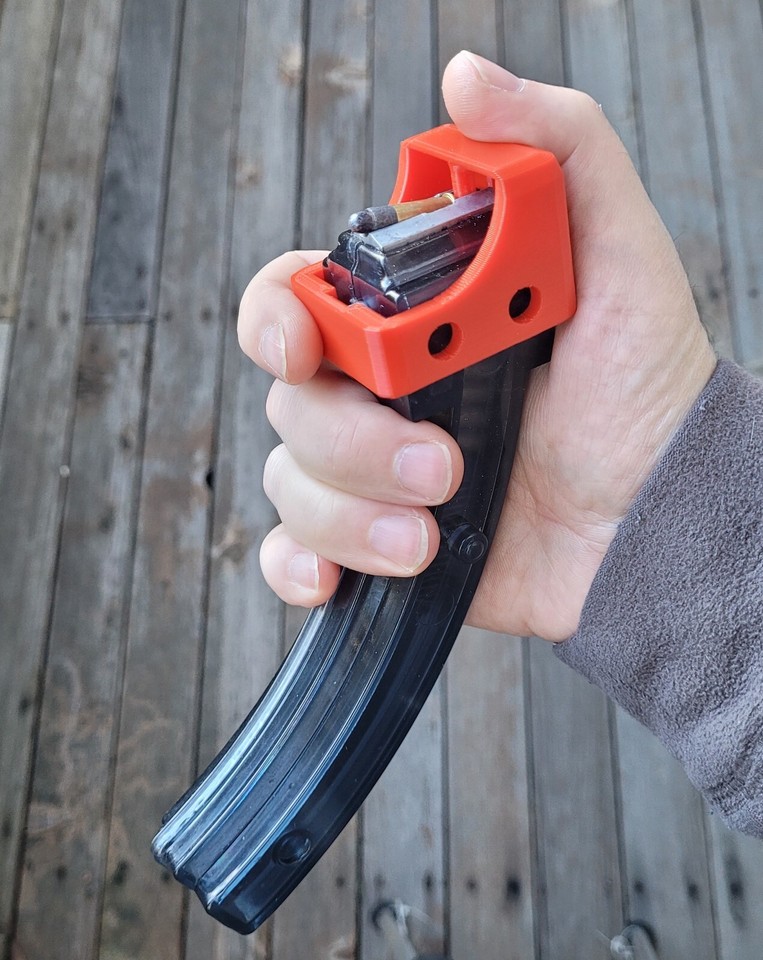 Thumb Saver magazine Loader for ProMag 10/22 .22 LR and Archangel 9-22 ...