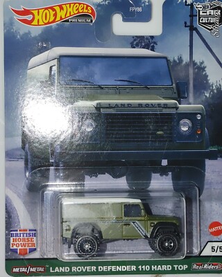 Hot Wheels Premium Land Rover Defender 110 Hard Top | eBay