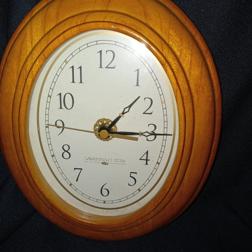 Savannah Row Wall Clock 8"x7"x2" | eBay