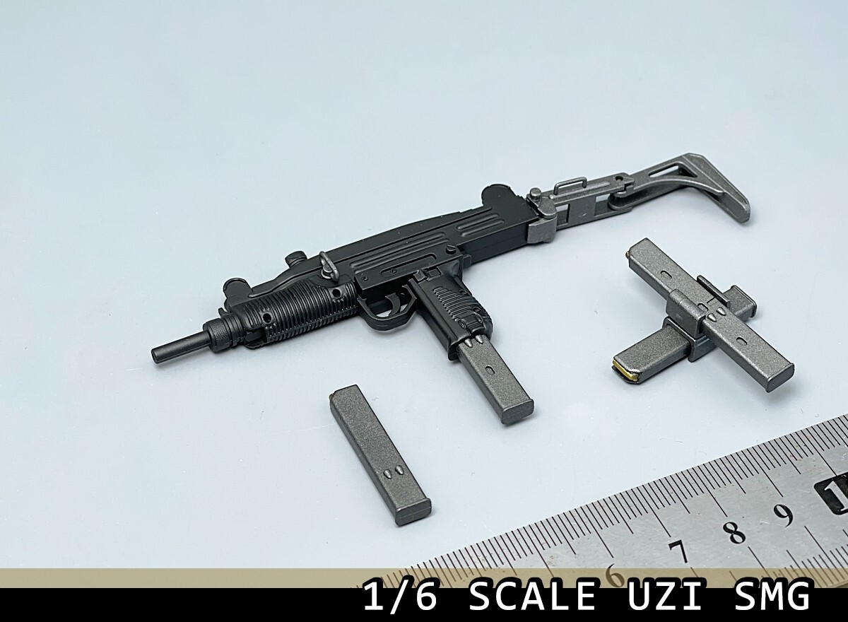 1/6 Mini Uzi Submachine Gun Set For 12" Military DiD BBI Hot Toys ...