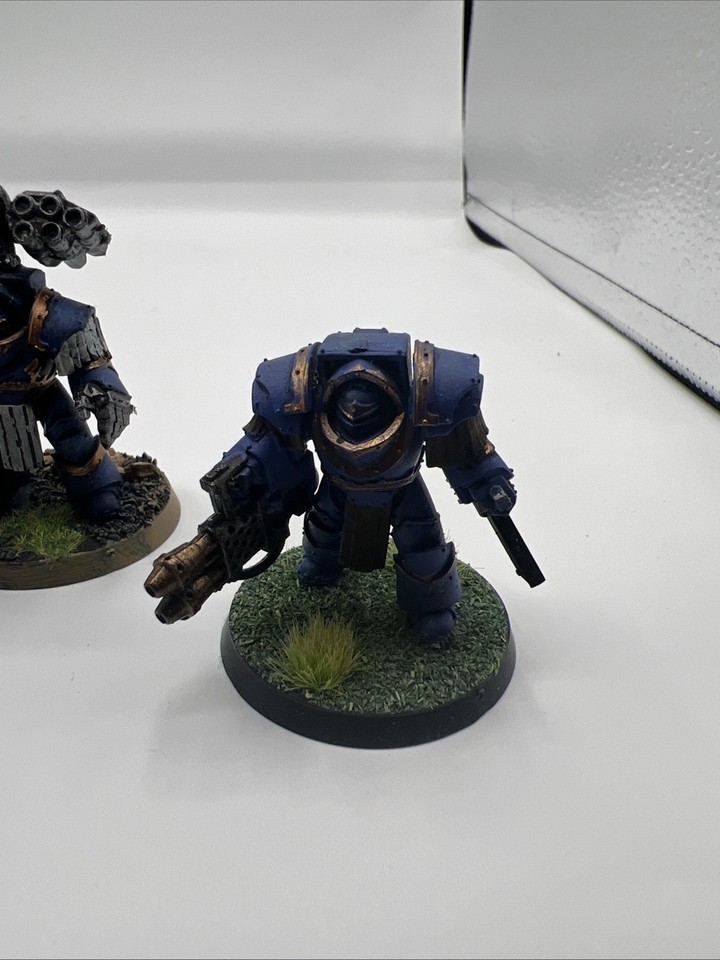 Warhammer 30k Terminators Ultramarines Painted 7 Miniatures Horus ...