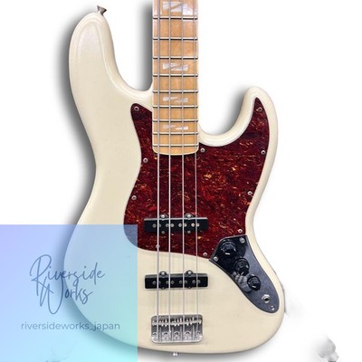 History Jazz Bass Type White Repainted? | eBay UK