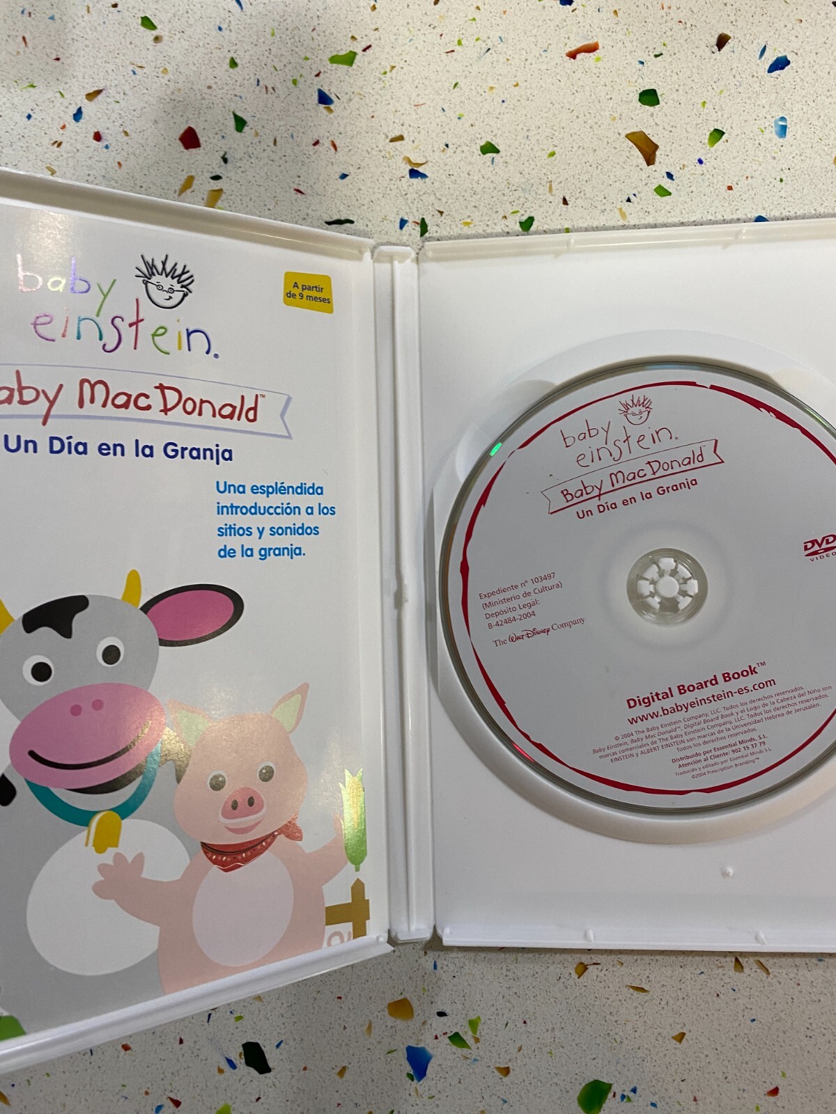 Baby Einstein DVD Baby Macdonald Un Day Farm Walt Disney Company Pal | eBay