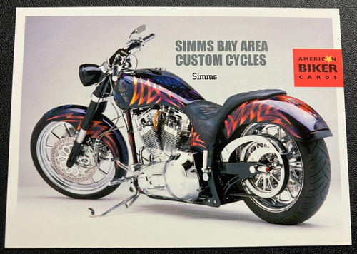 #75 Ron Simms Bay Area Custom Cycles - 2004 American Biker Trading Card ...