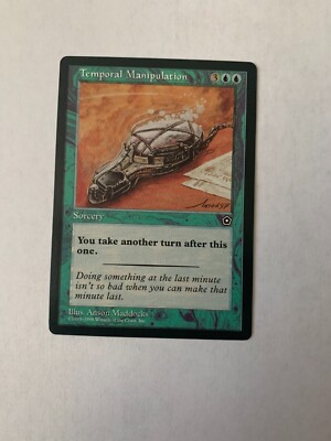Temporal Manipulation MTG Portal Second Age NM | eBay