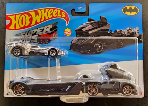 Hot Wheels Super Rigs Batmobile Hauler & Batmobile Diecast New 2025 Release | eBay UK