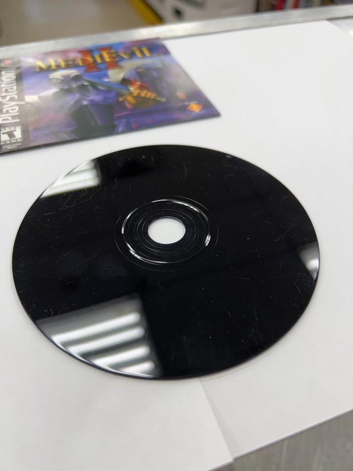 MediEvil II (Sony PlayStation 1, 2000) disk w/manual untested ...