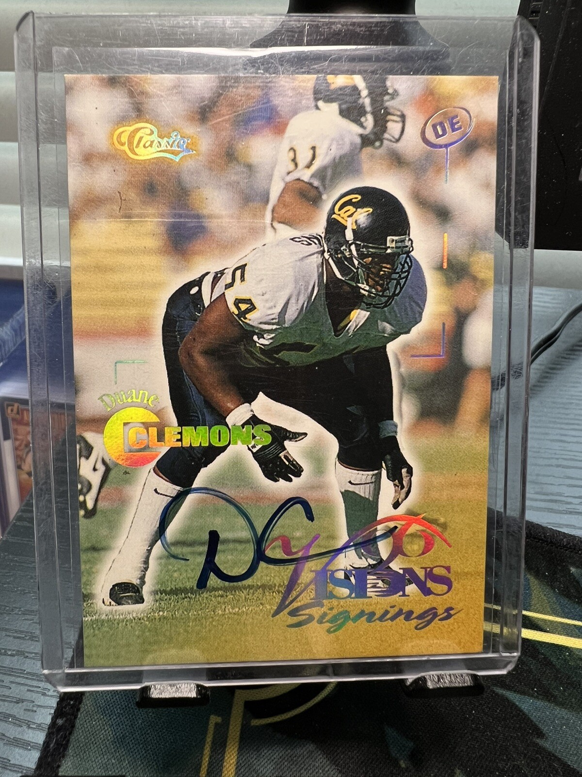 1996 Classic Visions Signing Duane Clemons Auto | eBay