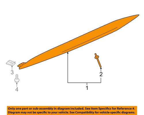GM OEM 17-19 Corvette Exterior Trim-Rocker Molding 84087268 | eBay