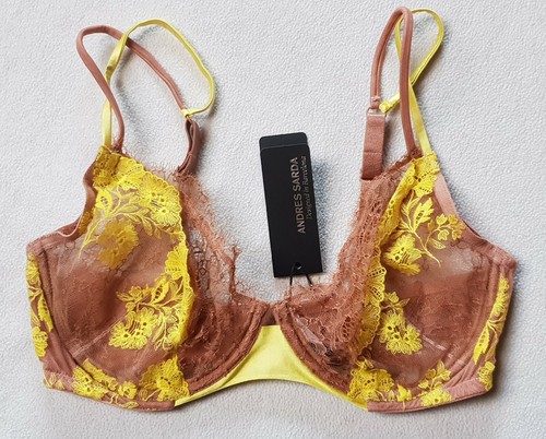 Soutien gorge Andres Sarda Georgette Taille 90D FR/BH 75D EU/Bra 34D UK ...