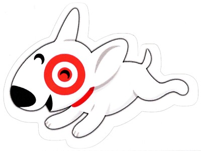 Bullseye Dog logo Sticker (reproduction) | eBay
