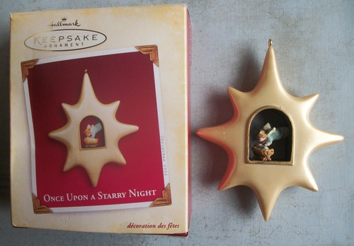 VINTAGE HALLMARK KEEPSAKE ORNAMENT ~ ONCE UPON A STARRY NIGHT | eBay