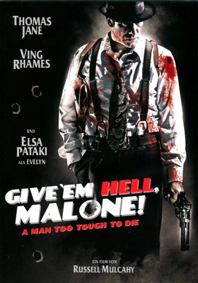 Give 'em Hell Malone ! , DVD Region2 , 100% uncut , New and sealed ...
