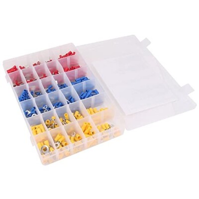 Elite.M 480pcs Wire Terminals Crimp Connectors Electrical Terminals Kit ...