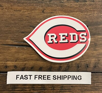 (2) Cincinnati Reds Stickers - Fast Free Shipping | eBay