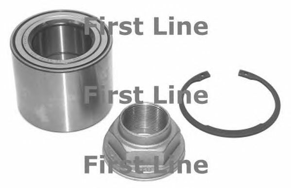 2x Front 2x Rear WHEEL BEARINGS for FIAT DUCATO Platform/Chassis 2.3 ...