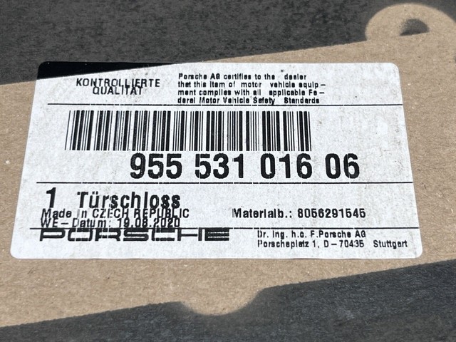 Porsche 95553101606 online kaufen | eBay