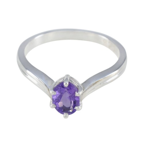 Manmade Jewelry Amethyst Class Rings For Christmas Gift AU | eBay Australia