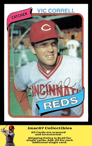 1980 Topps #419 Vic Correll NM to MT | eBay