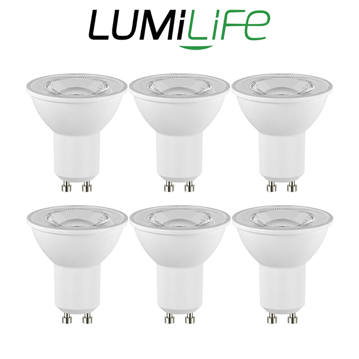 LumiLife GU10 LED Light Bulbs 3.6W Cool White 5000K Downlight ...