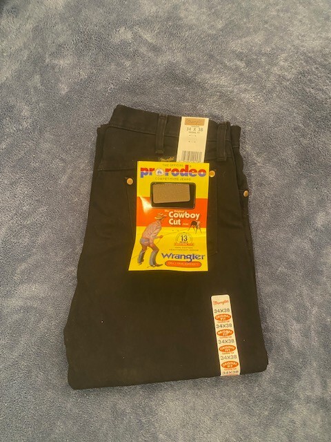 Wrangler Vintage Men's Cowboy Cut Pro-Rodeo Competition Jeans 34x38 | eBay