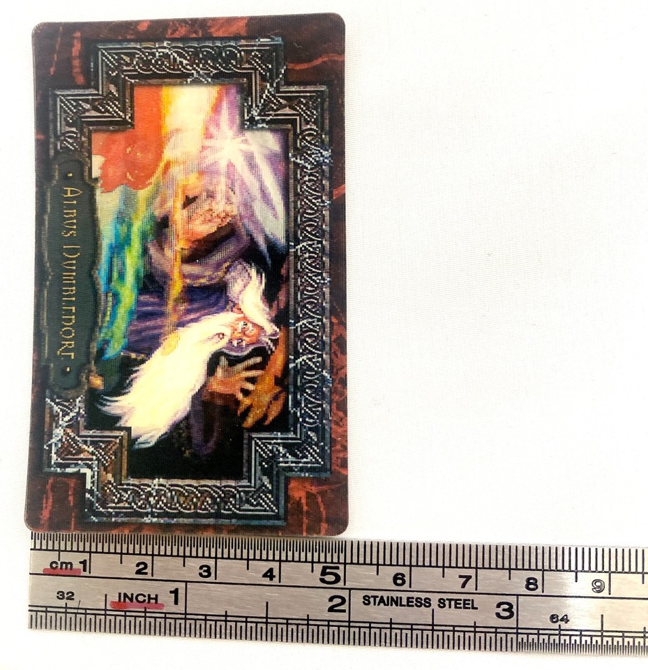 Albus Dumbledore Frog Chocolate Card Harry Potter Japanese lenticular ...