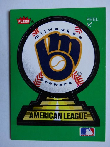 1988 Fleer Baseball Team Stickers Baseball Cards Complete Your Set You ...