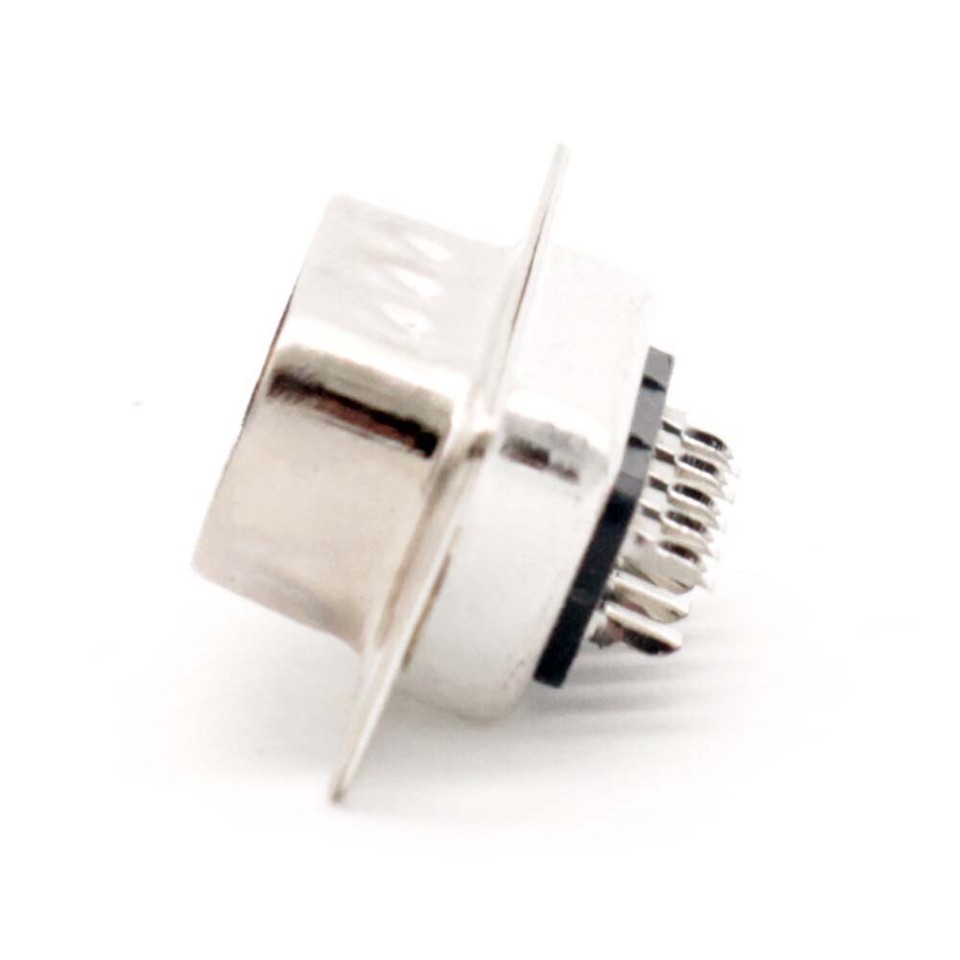 10x DB9 9 Pin RS232 Serial Port Male Connector Cup Solder Socket ...