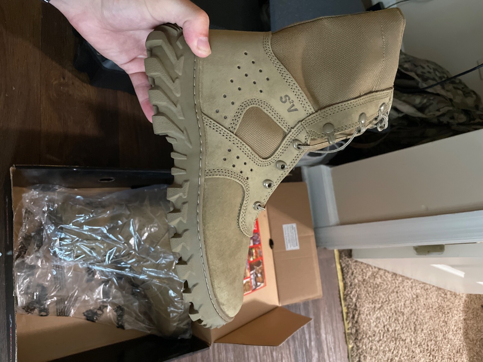 Rocky S2V Enhanced Jungle Puncture Resistant Boot RKC071-Mens Size 11M ...