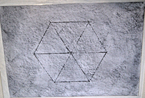 Franz Ehmke 1928 -2018 GDR Painter Geometry And Shapes " Hexagon ...