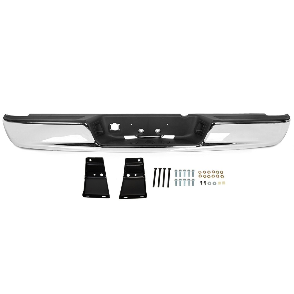 2002-2008 Dodge Ram 1500/2500/3500 Chrome Rear Step Bumper Assembly For ...