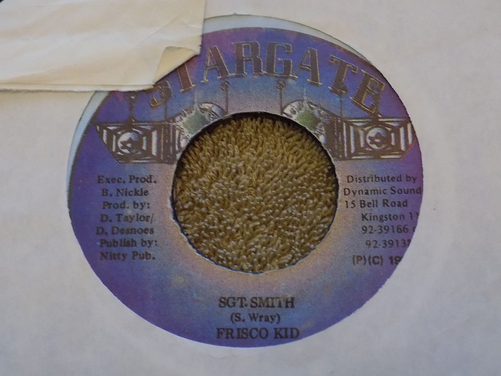 FRISCO KID Sgt. Smith / NOEL ALPHONSO Attitude 7" 45 | eBay